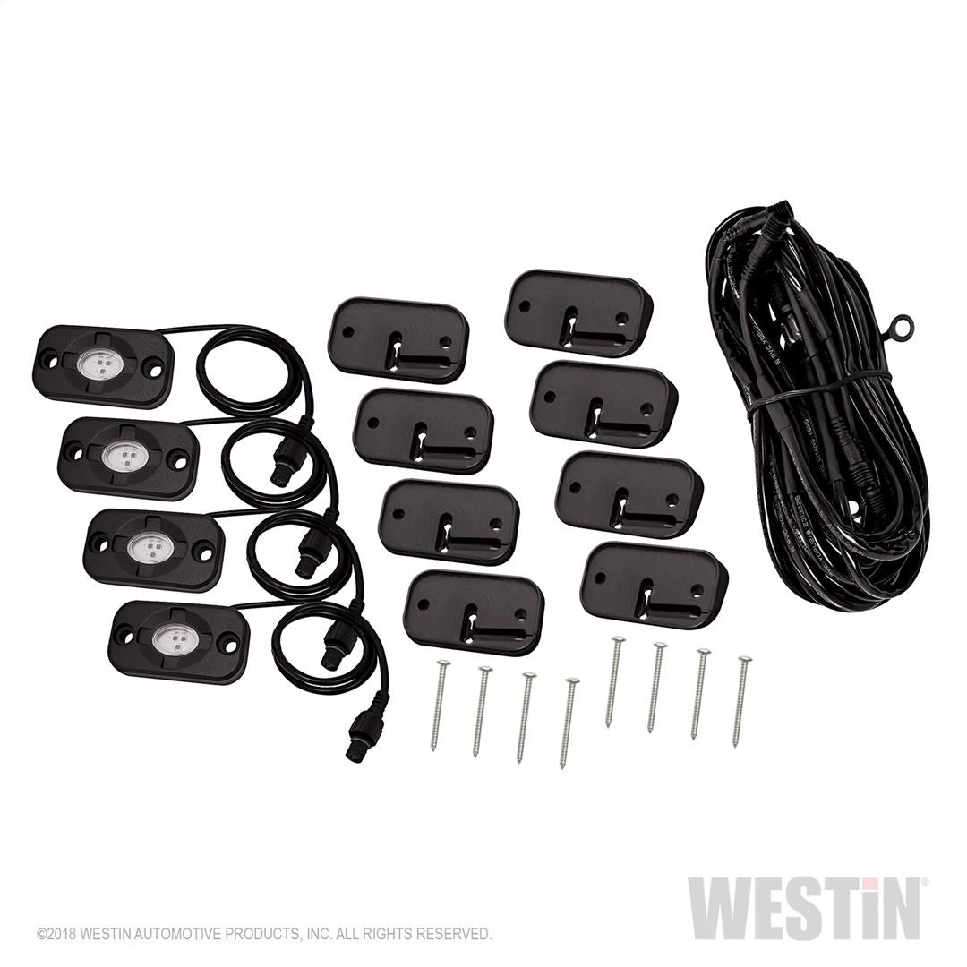 Westin Automotive - Rock Lights/Underbody Light Kit - 4 Light – Cobra